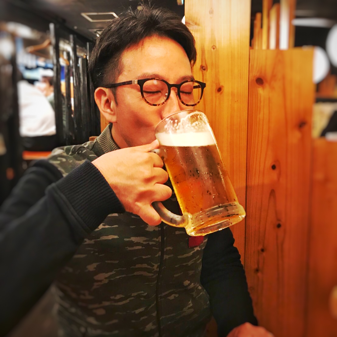 100円生beer。 | メガネの紫光 池田店